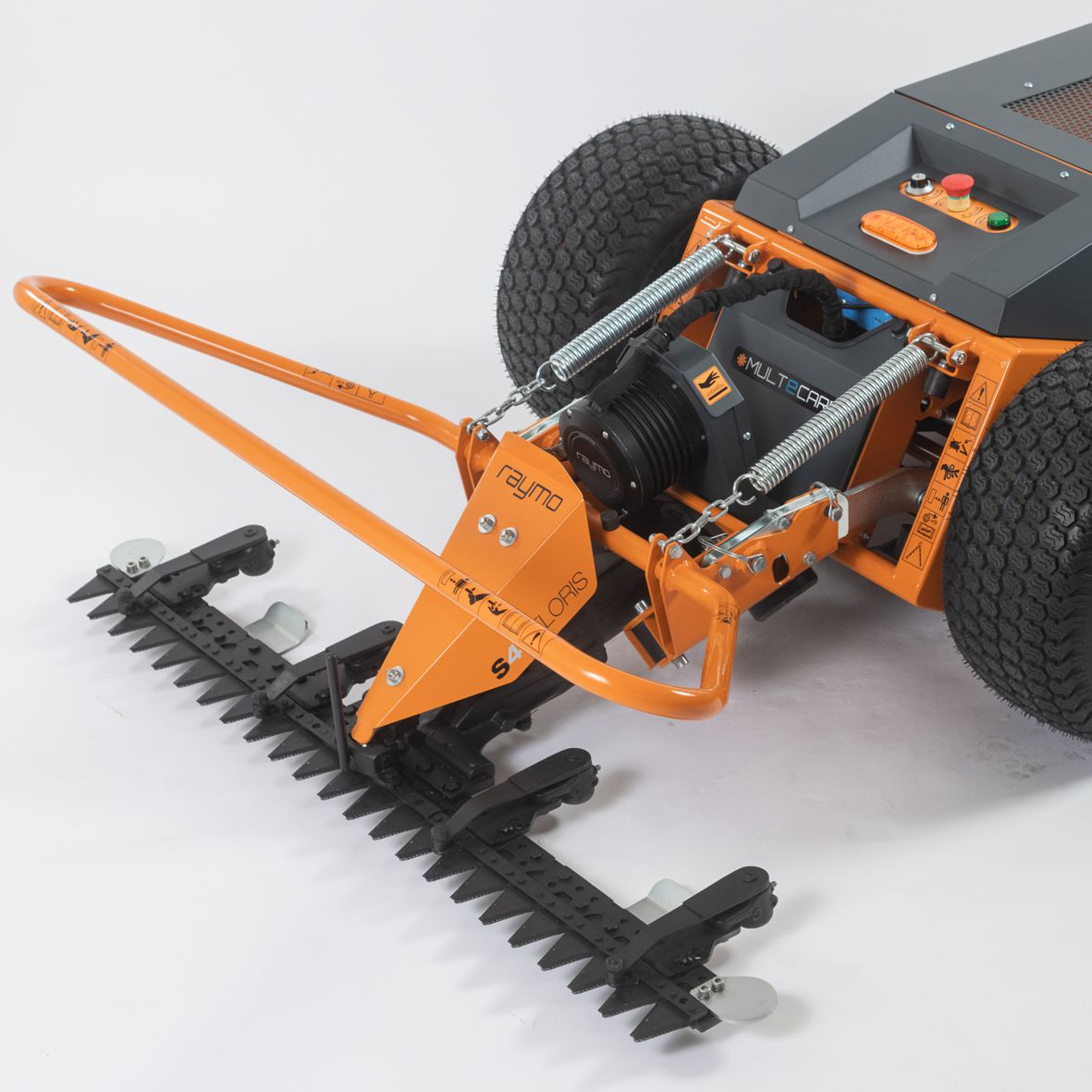 S46FLORIS (single / double action) - Raymo - commercial electric and hybrid mower with remote ...